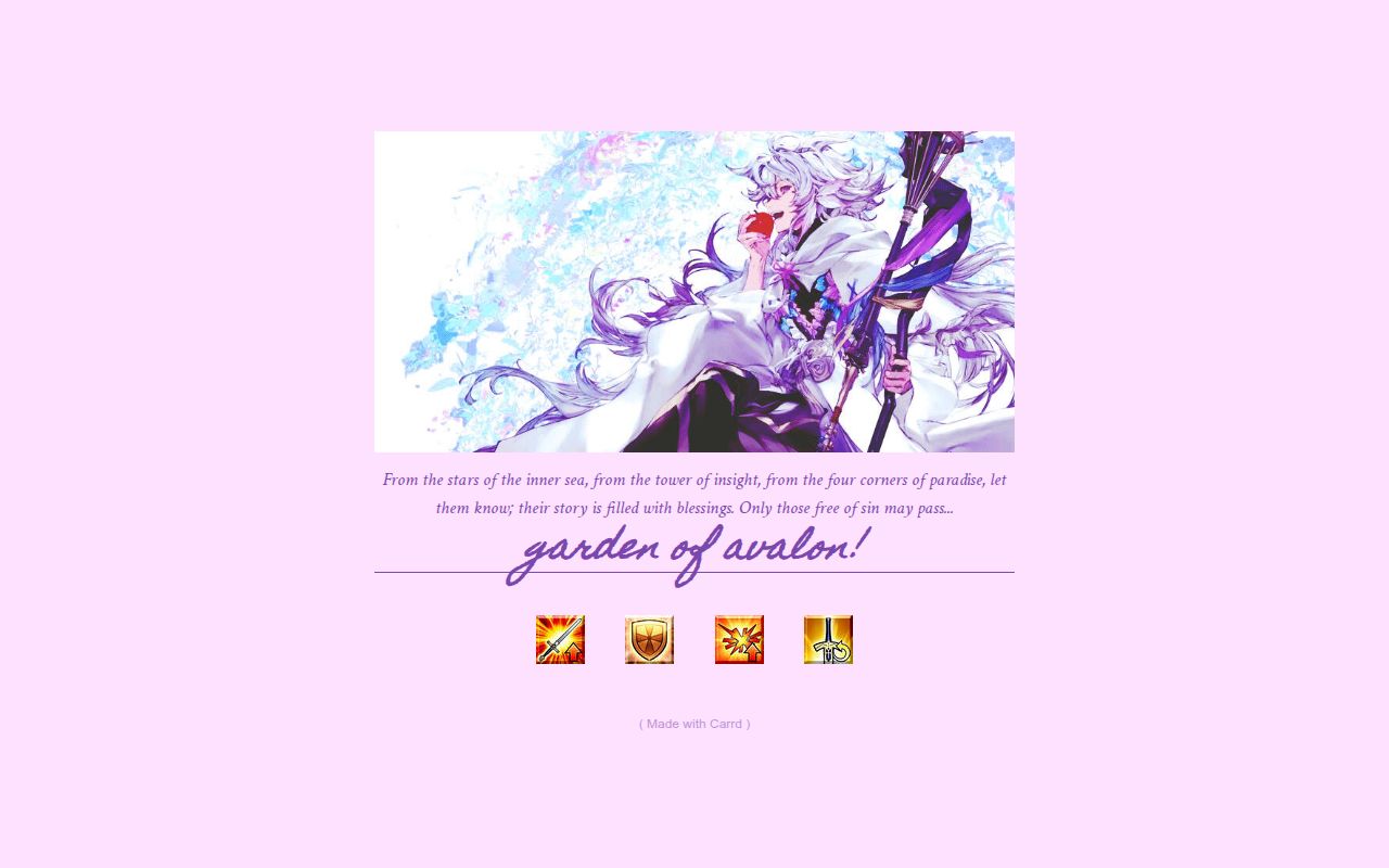 garden of avalon.